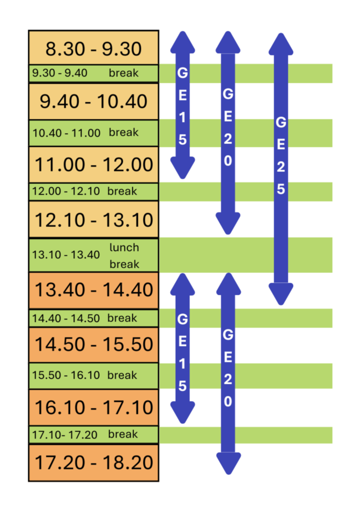 School timetable and holidays | IH Manchester | School Info